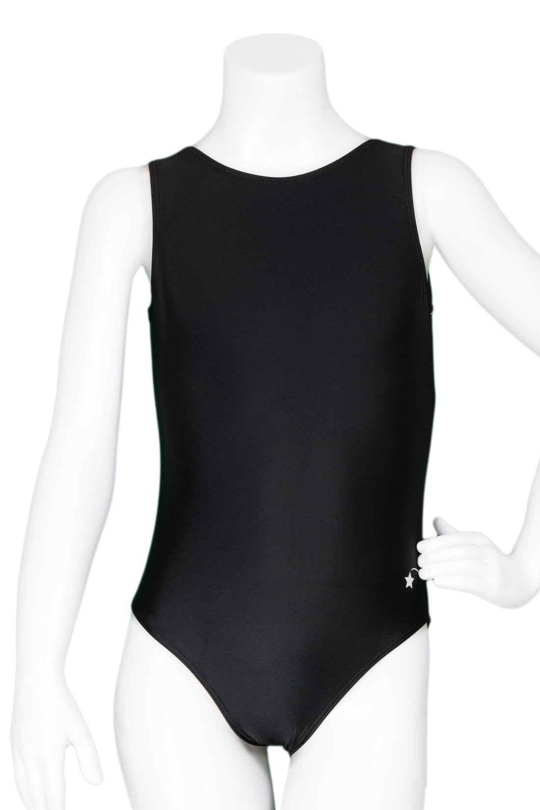 Basic Tank Leotard in Lycra - Black | Destira