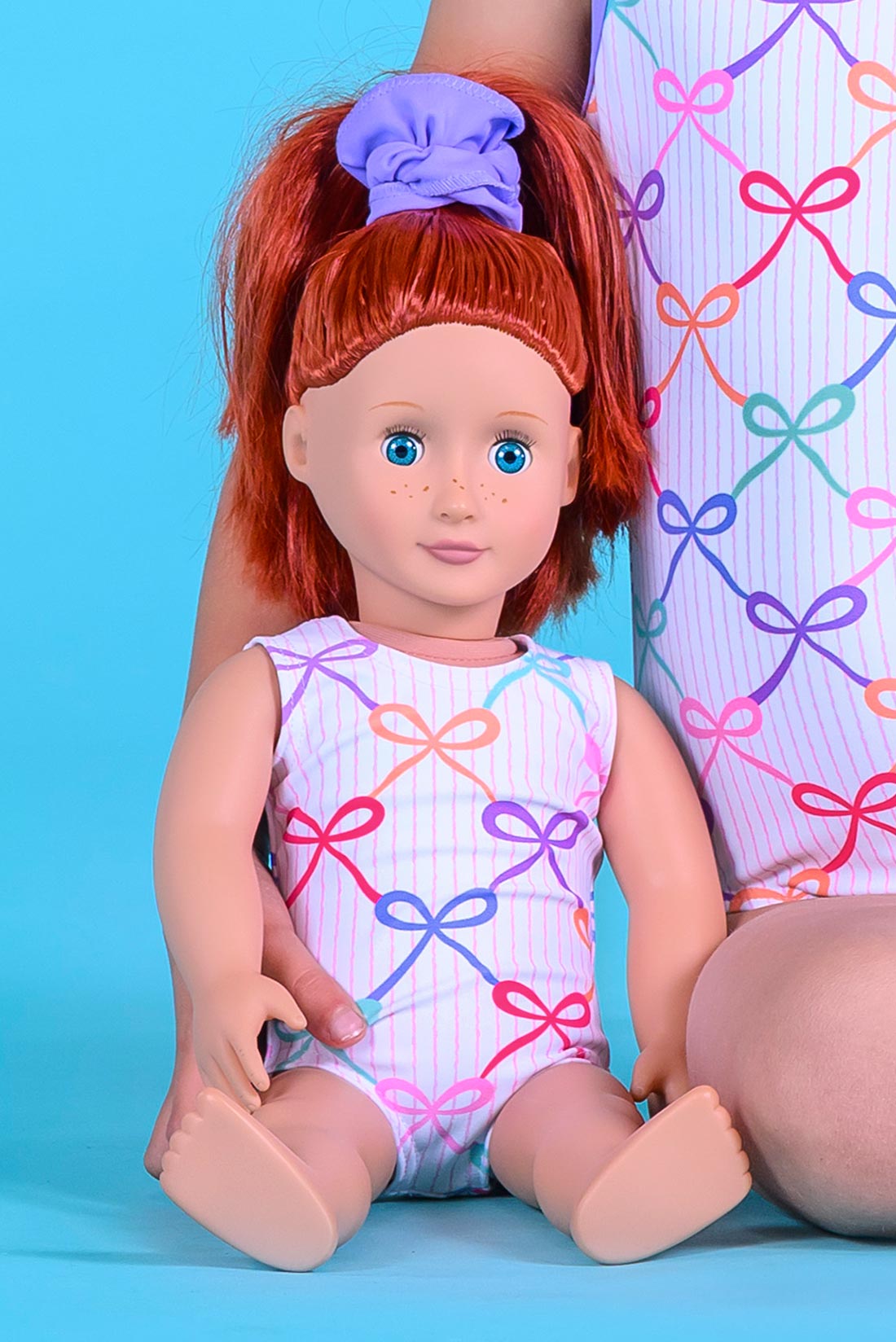 Take a Bow Doll Size Leotard by Destira | Destira