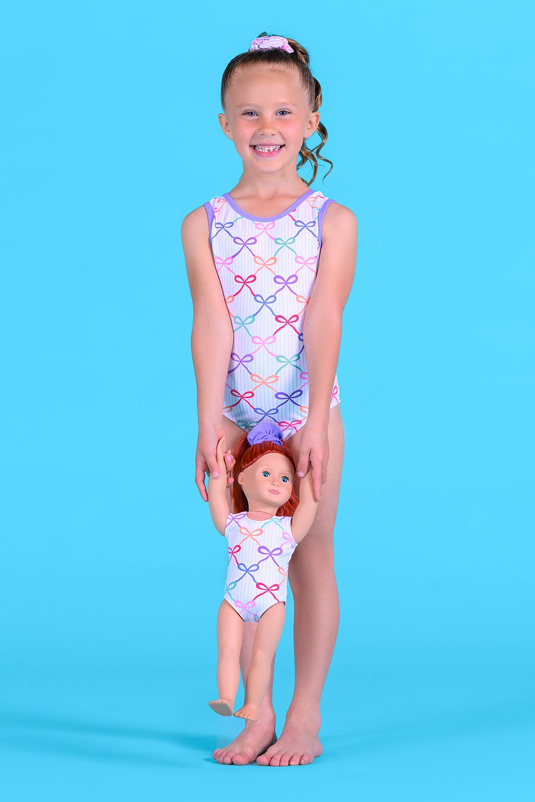 Take a Bow Doll Size Leotard by Destira | Destira