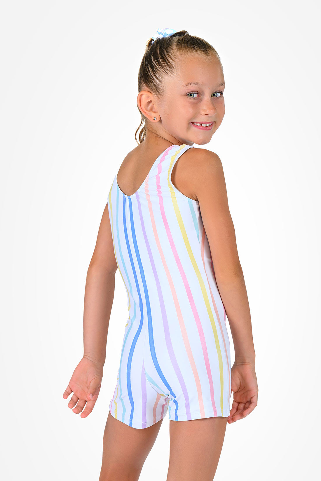 Buy Candy Stripes Unitard by Destira | Destira